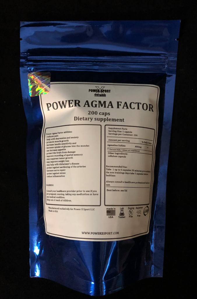 Power Agma Factor – czysta Agmatyna – Uncle Sarm