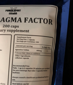 Power Agma Factor – czysta Agmatyna – Uncle Sarm