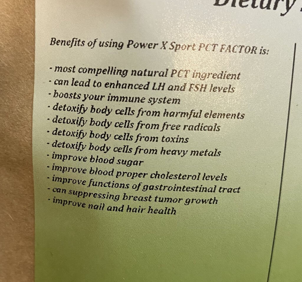 PCT Factor – Uncle Sarm